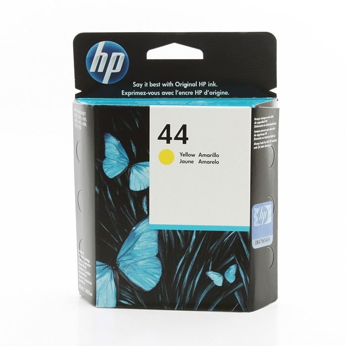 CARTUCHO HP 44 AMARELO - MAX GRAFICA DIGITAL